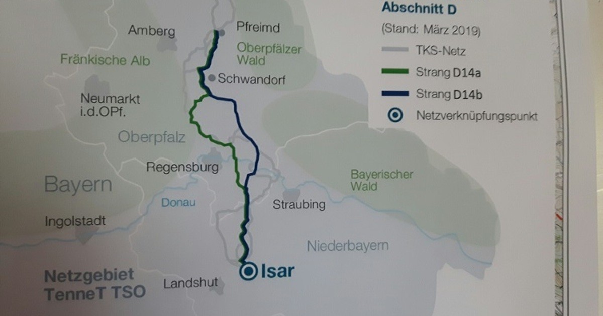 Tennet stellt Stromtrassenverlauf vor | charivari