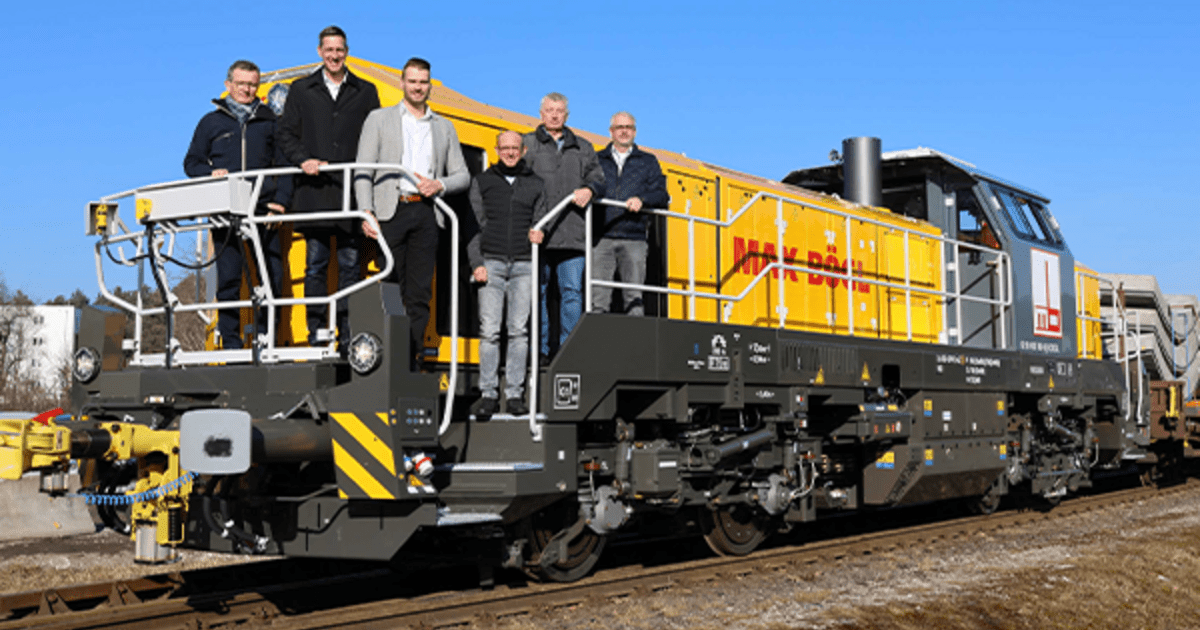 Neue leistungstarke Lok für Max Bögl | charivari