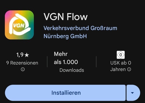 VGN wirbt für neue App | charivari